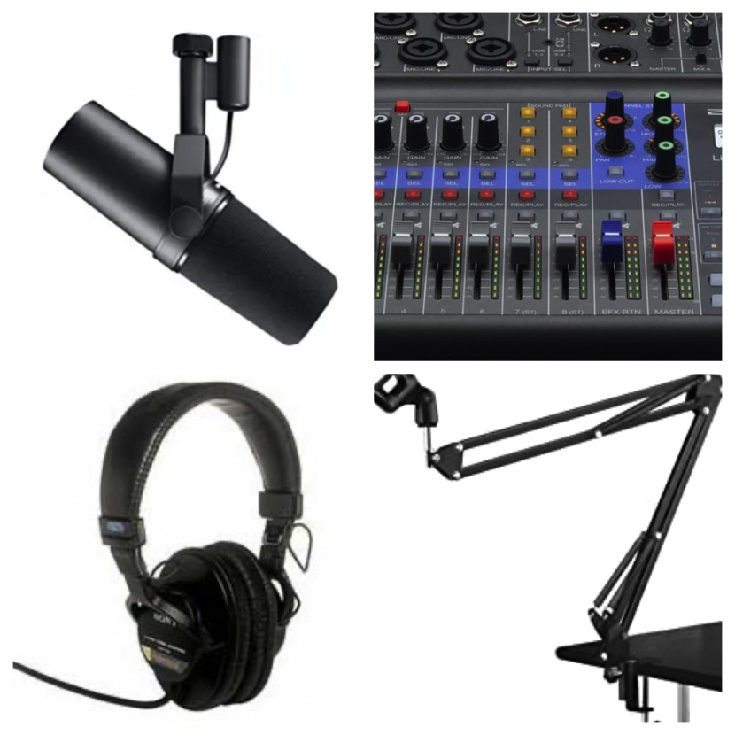 Ideal Setup for Professional Podcast Equipment | sleon productions ...