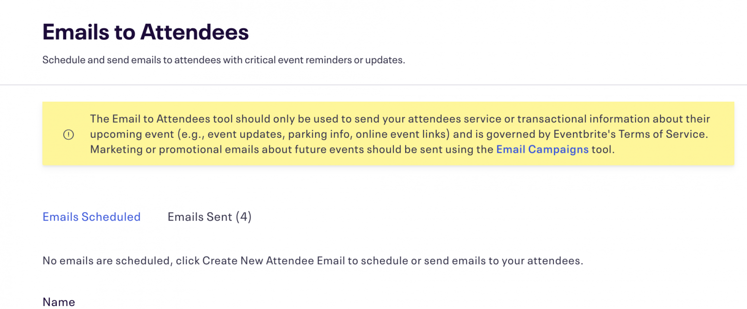 How to Email Attendees After an Event Using Eventbrite | sleon ...